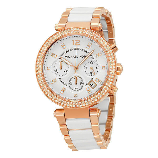 Michael Kors Rose Gold Parker Women Watch MK5774 for sale online | eBay