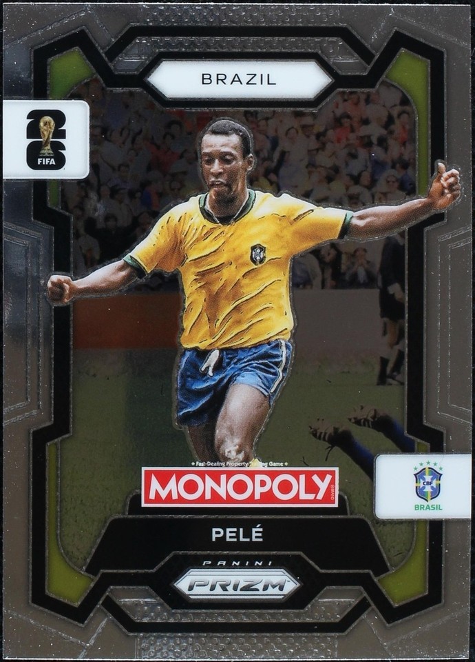 2026 Panini Prizm Monopoly Fifa World Cup - Pelé #16 | eBay
