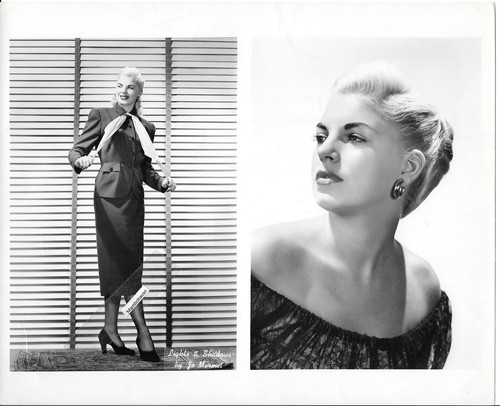 Barbara Nichols Vintage Autograph 1940s Model Blonde Cheesecake RARE ...