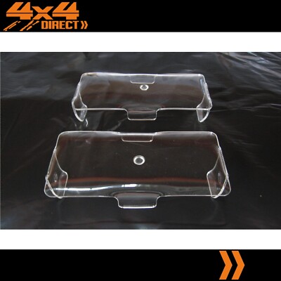 HELLA RECTANGULAR COMET 550 CLEAR DRIVING SPOT LIGHT COVERS | eBay