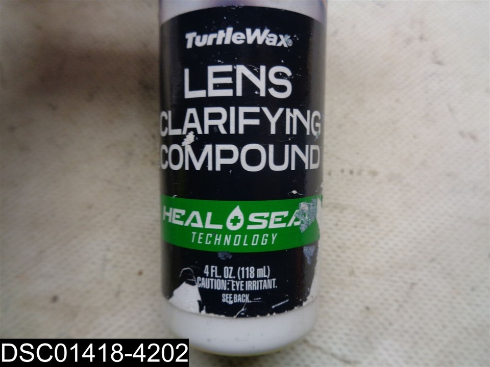 4 FL OZ Turtle Wax Lens Clarifying Compund | eBay