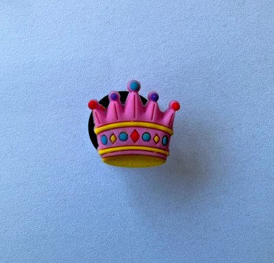 Original Jibbitz Croc/Shoe Charm: Pink Crown, new unused | eBay