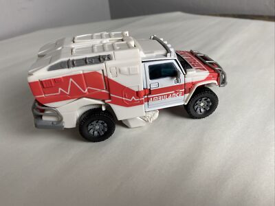 TRANSFORMERS 2008 RATCHET AMBULANCE VOYAGER CLASS LOOSE missing a ...