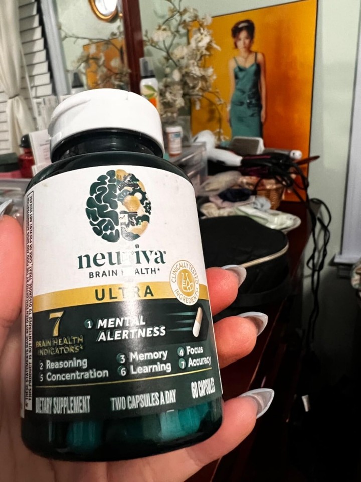 Neuriva Ultra Brain Health Mental Alertness Memory Focus 60 Capsules ...