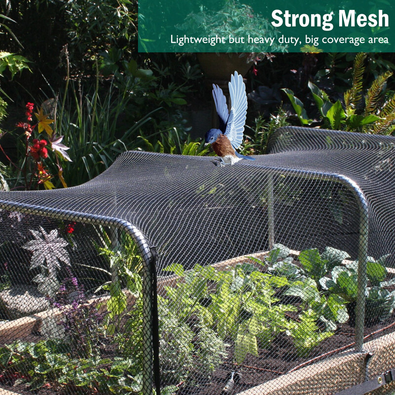 Anti Bird Netting Garden Net Poultry Aviary Barrier Net for Birds Deer ...
