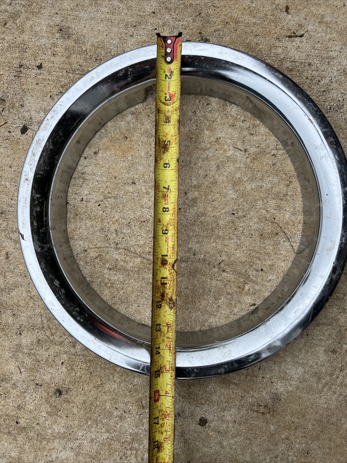 (2) Vintage Hubcap Beauty Rings Wheel Rim Trim Rings Hot Rod | eBay