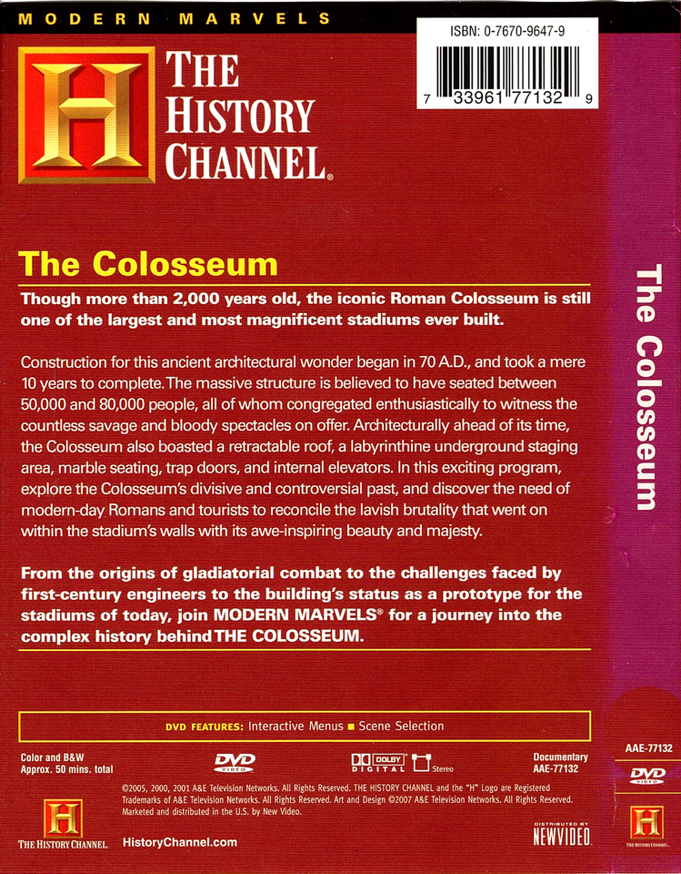 Modern Marvels episodes on DVD; 3rd one FREE! AETV History Channel ...
