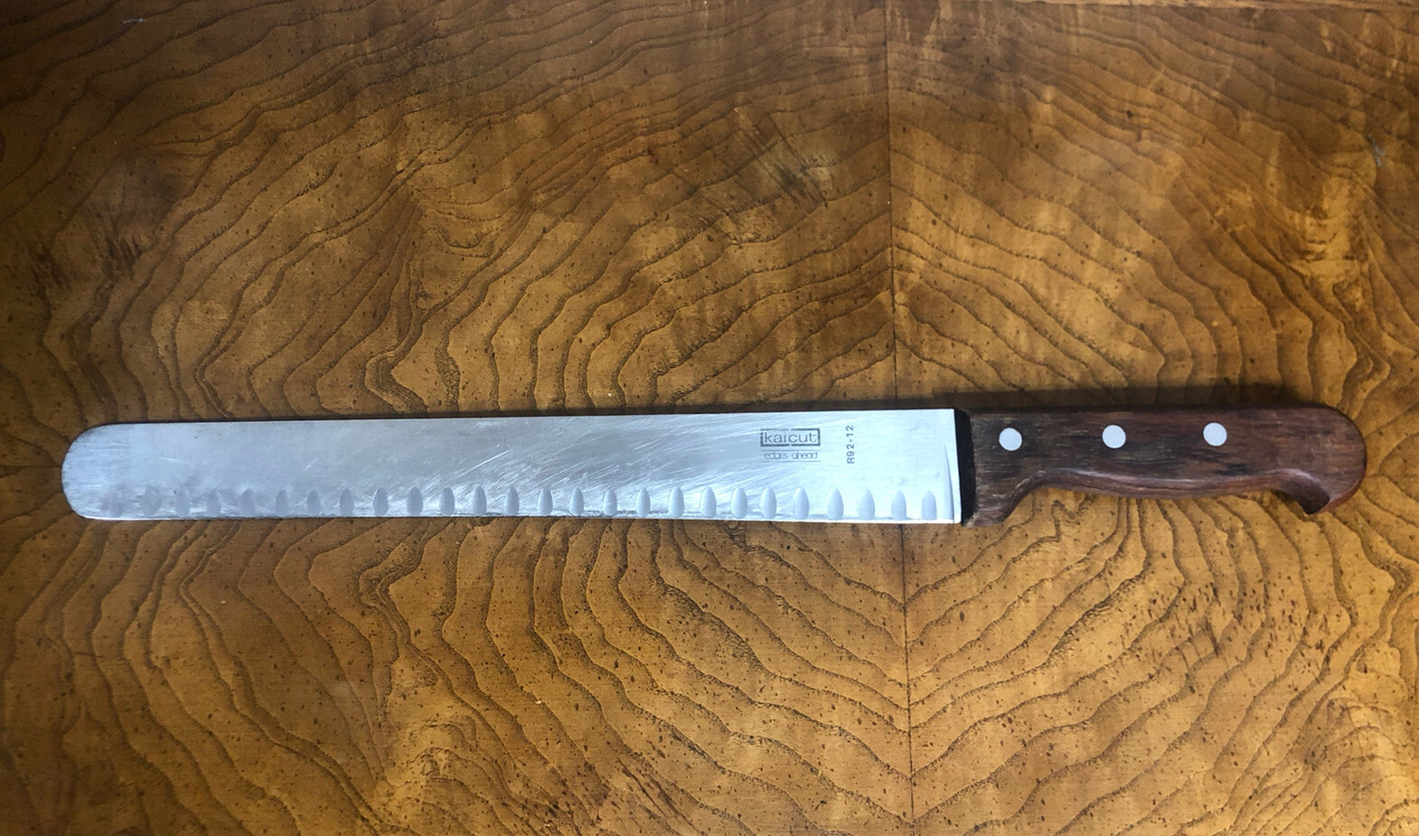 Kaicut Edges Ahead Large Meat Carving Slicing Knife R92-12 12" Blade | eBay