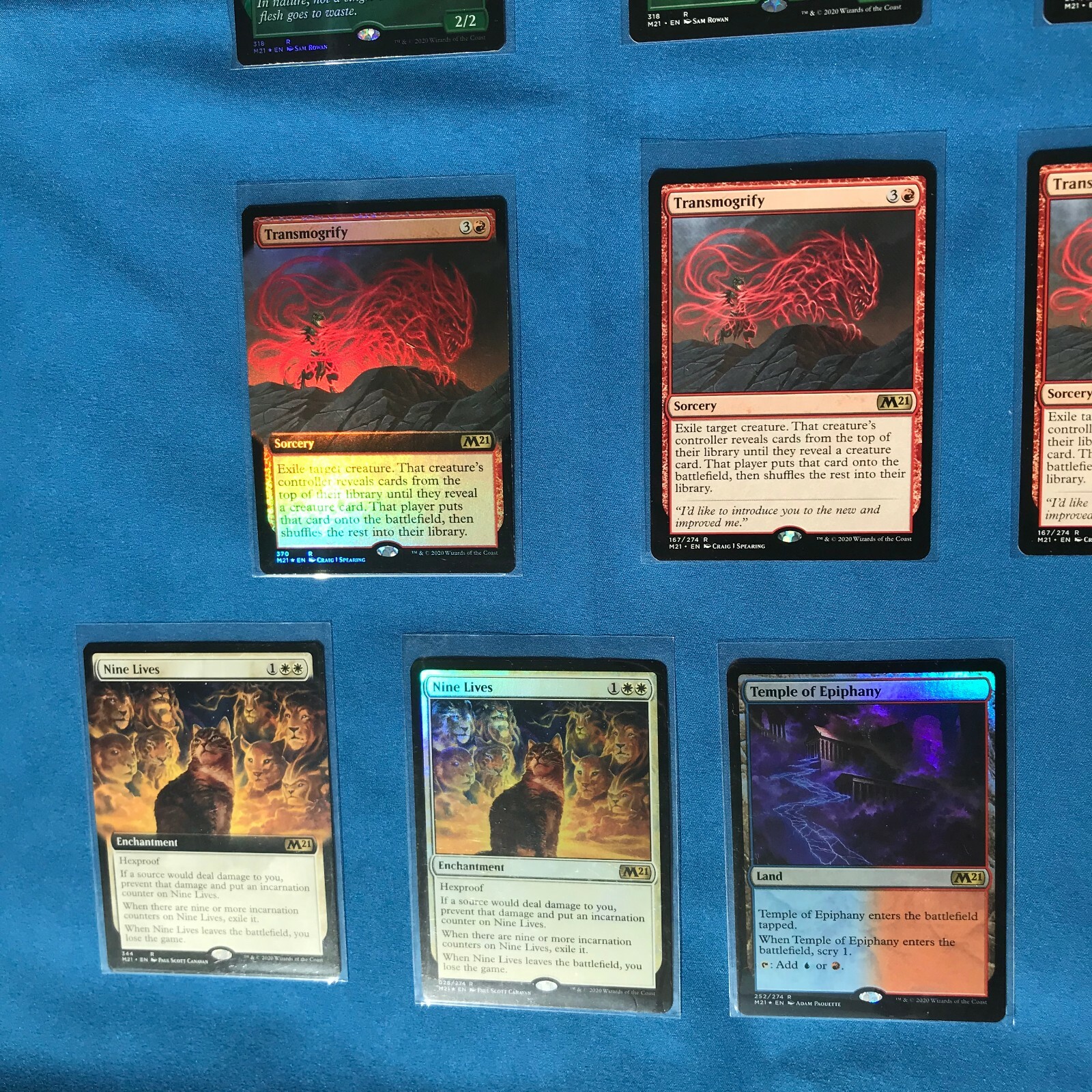 MTG Core 2021 Lot of 19 Cards Mix of Foils, Borderless Extended Art ...