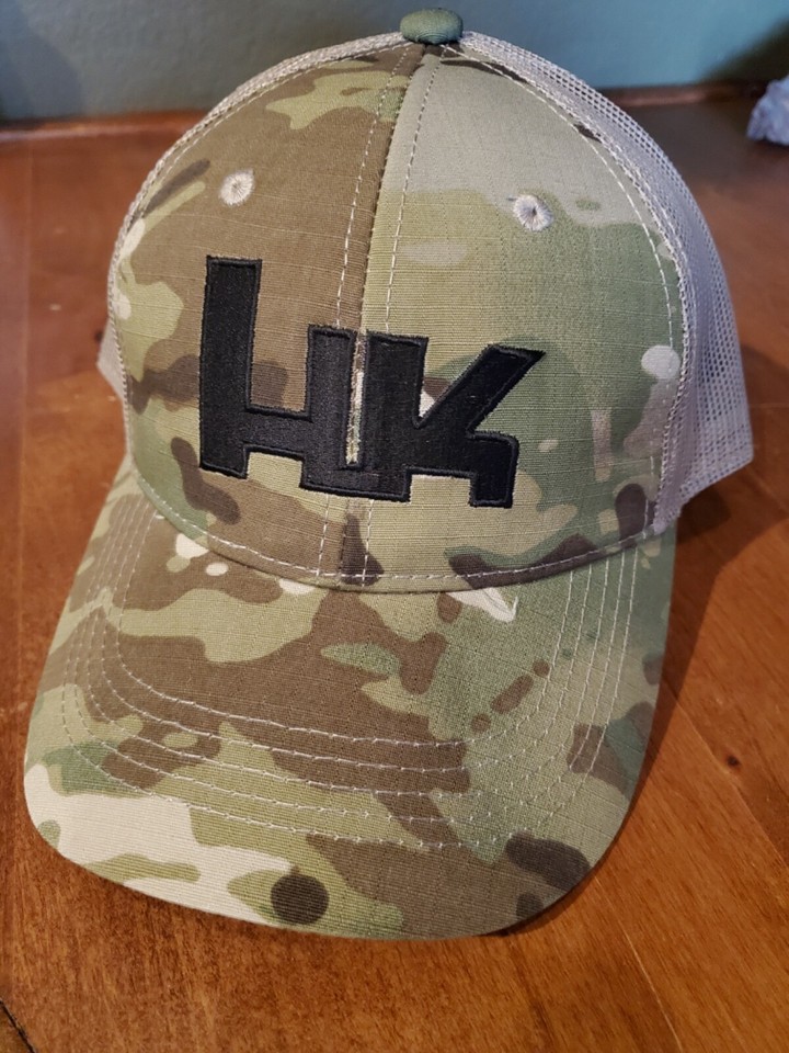 HK Heckler&Koch Baseball Cap Hat, Officially Licensed, MP5, VP9, P30 ...