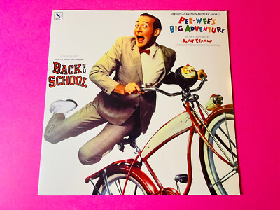 SEALED Pee-wee's Big Adventure / Back to School Vinyl LP Pee Wee Herman ...