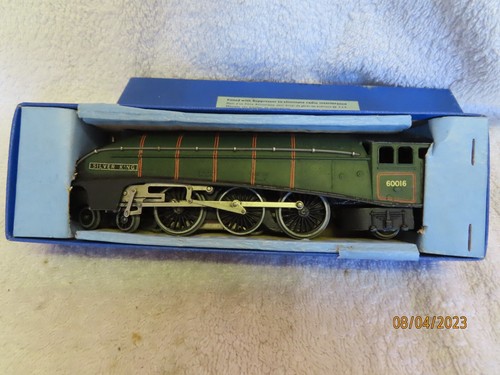 Hornby Dublo 3 Rail EDL11 BR 4-6-2 Silver King Loco Green 60016 Boxed ...