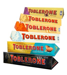 Toblerone Chocolate Giant XL 360g Bars Milk, Dark, White Fruit & Nut 6 ...