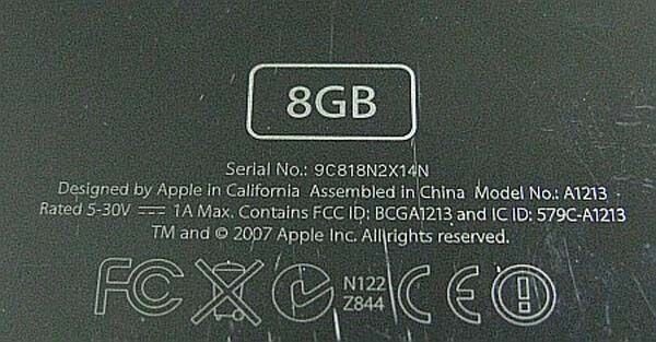 iPOD TOUCH 8GB MODEL A1213 MA623LL/B AS IS 885909221035| eBay