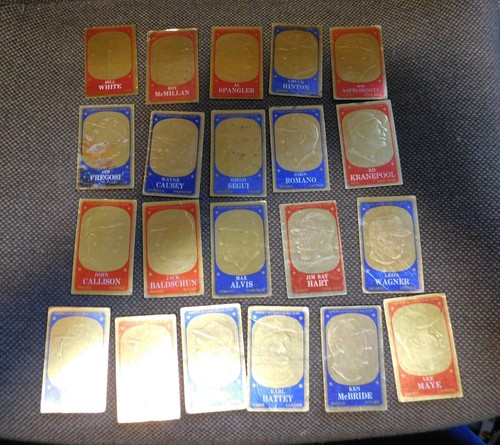 1965 Topps Embossed Baseball Cards LOT OF 21 - Low Grade | eBay