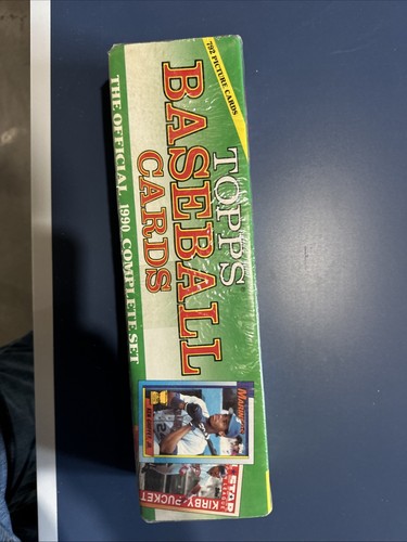 1990 Topps Baseball Official Complete Set Factory Sealed Box 792 Cards ...