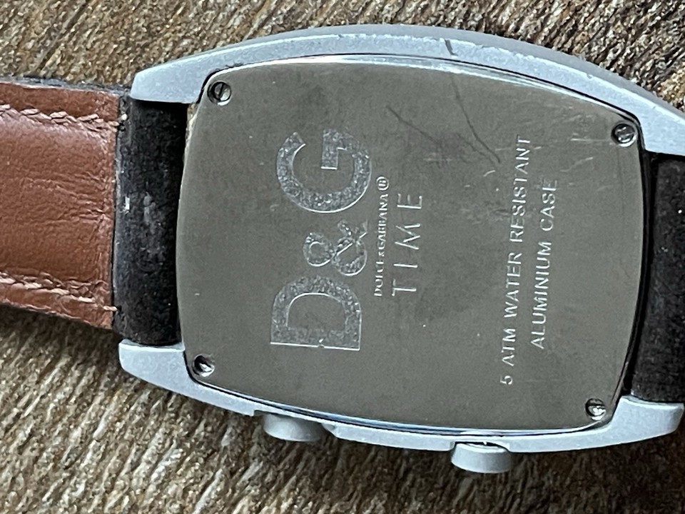 D&G Dolce & Gabbana Dual Time Zones Mens Quartz Watch With Date | eBay UK