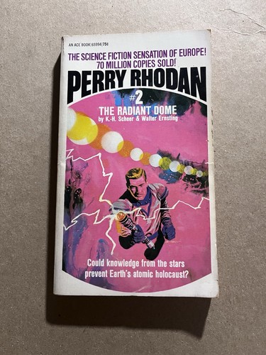 PERRY RHODAN #2 THE RADIANT DOME by K.H. Scheer 1969 Ace FIRST PRINT ...