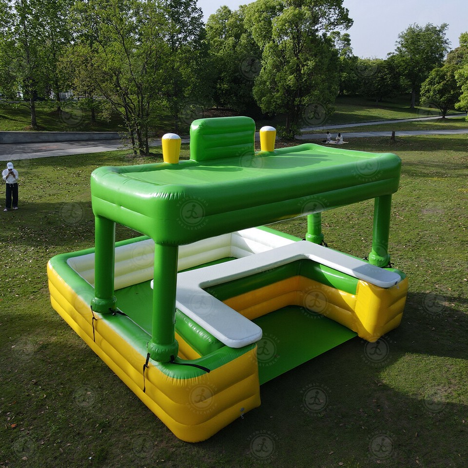 CN Stock Commercial Inflatable Pool Bar Outdoor For Backyard Water ...