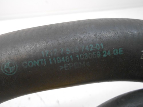 Genuine BMW 745I Radiator Hose OEM 10305424 / 17127535742 AF0429 | eBay