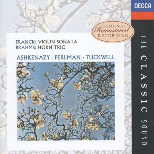 FRANCK BRAHMS PERLMAN - Franck: Violin Sonata; Brams: Horn Trio - CD ...