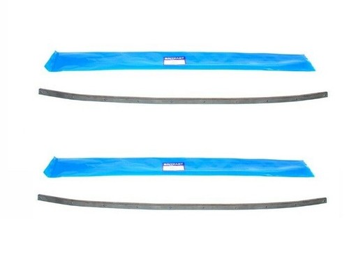LAND ROVER DEFENDER 1987-2006 FRONT DOOR BOTTOM SILL RUBBER SEAL PAIR ...