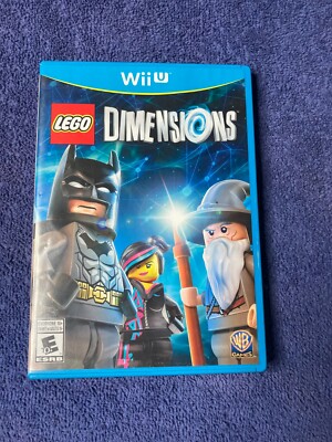 LEGO Dimensions Nintendo Wii U 2015 Game Only Disc and Case Tested | eBay
