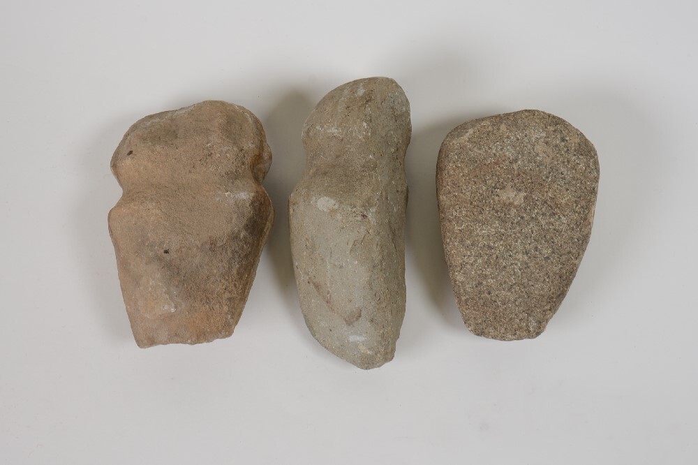 Early Man Stone Artifact Set of 3 Stones tools; 5000-9000 BP | eBay