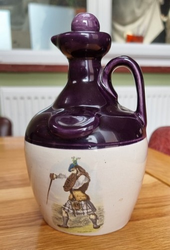 Vintage Montrose Potteries Scottish Whiskey Decanter Flagon Jug | eBay