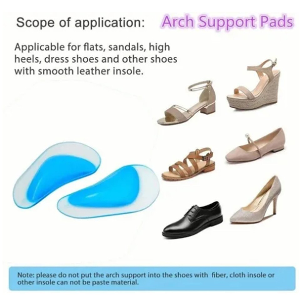 Feet Correct Pad Royalblue Orthotic Arch Support Pad For Flat Foot High ...