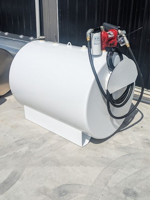 Extreme Tanks 230 Gallon Steel Fuel Transfer and Storage Tank with Pump ...
