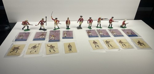 Marx Warriors of the World “Revolutionary War British Soldiers“ +Cards ...