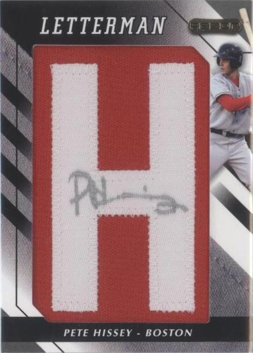 2008 Razor Letterman - Pete Hissey #PH-H (AU, RC) for sale online | eBay