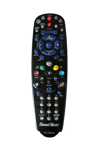 Channel Master CM-7000PAL REMOTE CONTROL ONLY, Pre-Owned | eBay