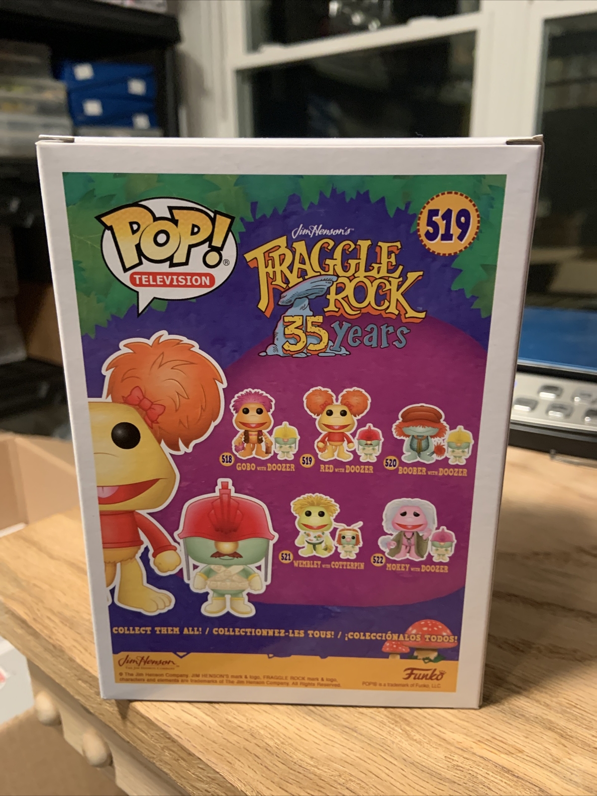 Funko Pop! Vinyl: Fraggle Rock - Red (w/ Doozer) (Flocked) - Books A ...