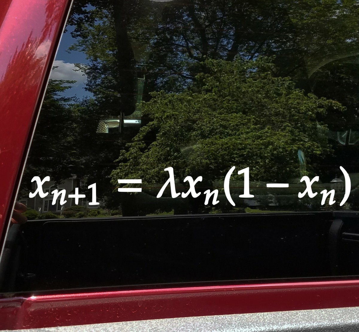 Chaos Theory Math Equation