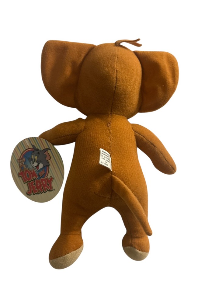 Tom & Jerry Plush 7” Jerry Mouse Stuffed Animal Toy Factory Cartoon ...