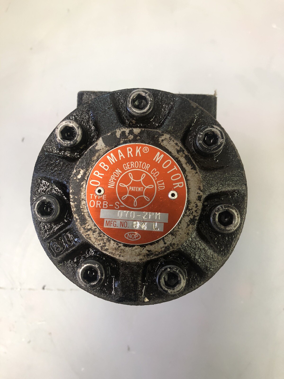 NIPPON ORBMARK HYDRAUIIC MOTOR TYPE ORB-S-070-2PM | eBay