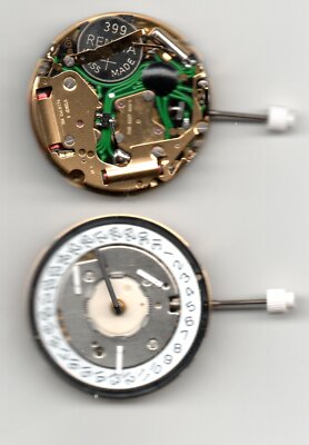 NEW ISA 8174-220 8174-201 battery quartz movement moduel complete watch ...