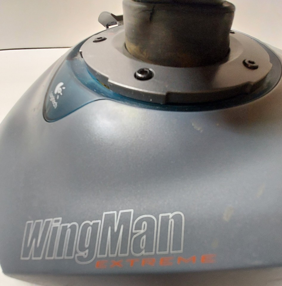 Wingman Extreme 3D Logitech Flight Simulator Joystick NOT TESTED | eBay