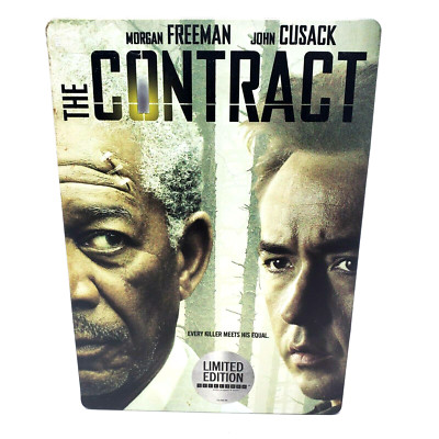 The Contract DVD Steelbook LIMITED EDITION Morgan Freeman John Cusack ...