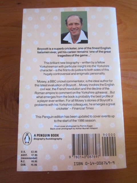 BOOK S/C DON MOSEY BOYCOTT GREAT * MUST SEE *** | eBay