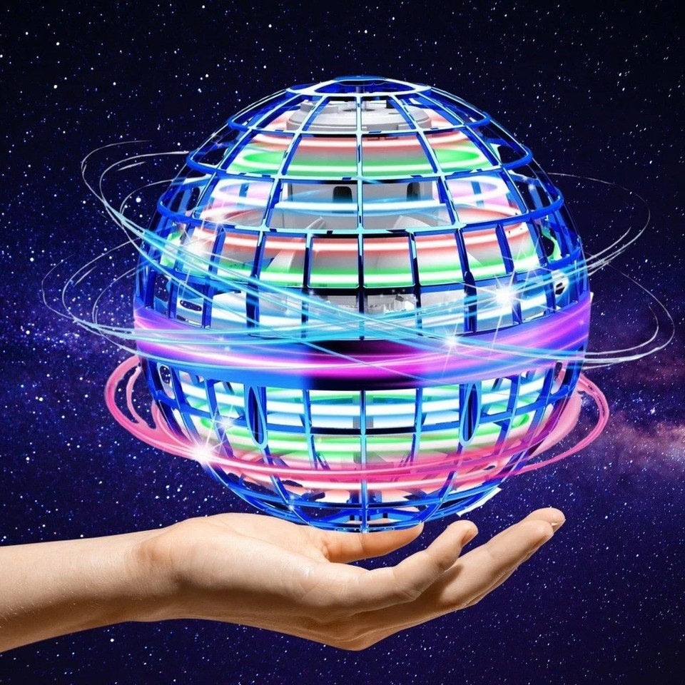 Flying Spinner Ball Flying Orb Ball Toy Hand Boomerang Hover Ball Toy ...