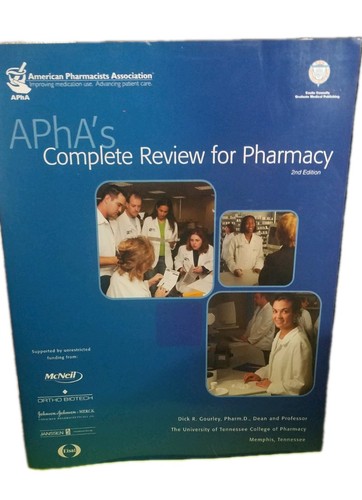 APhA's Complete Review for Pharmacy by D. R. H. Gourley (2004, Trade ...