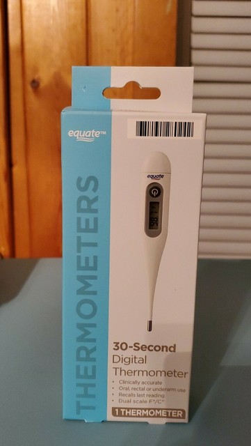 EQUATE 47354 30 Second Digital Thermometer for sale online | eBay