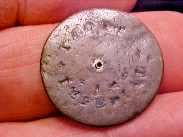 NEW YORK MILITIA 1810 - 1830 Button EXCELSIOR Imperial Backmark 22mm | eBay