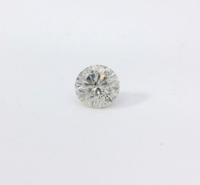 0.21ct Round Brilliant Cut Natural Diamond I color, I1 clarity 3.8 x 2. ...