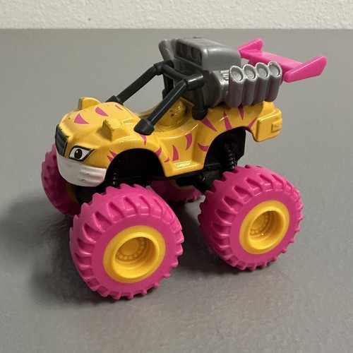 Blaze and the Monster Machines Stripes Neon Die-Cast Truck Toy Pink ...