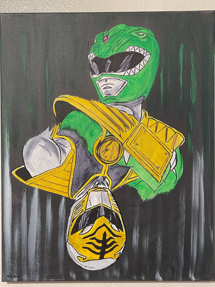 Power Rangers Tommy Coloring Pages