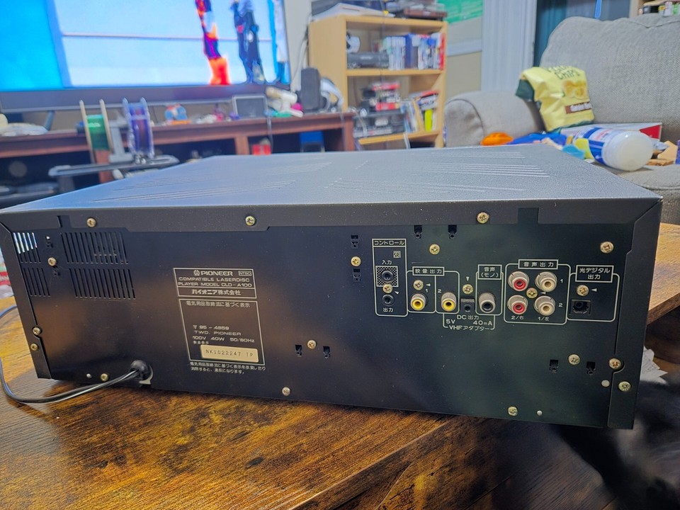 Pioneer Laserdisc Player CLD-A100 Laseractive As Pictured 12562341828| eBay